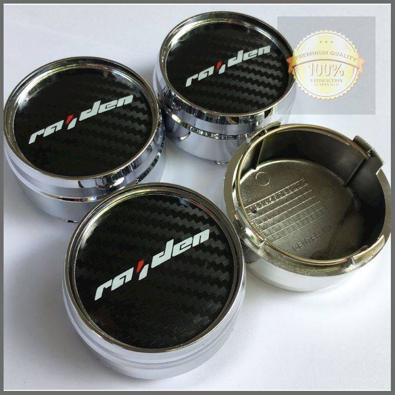 4 ฝาครอบดุมล้อ Lenso Raiden Racing PROJECT D SPEC G ไรเด้น เลนโซ่ 64 ...