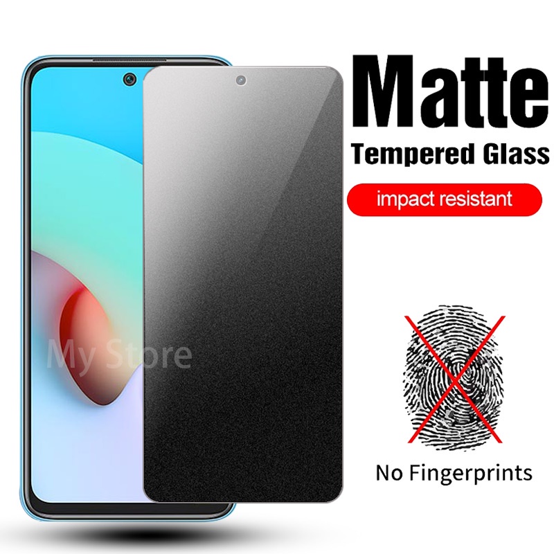หน้าจอกระจกนิรภัยป้องกันลายนิ้วมือใช้สำหรับ Redmi 14C 14R 13 13C 12 11 10 9 Prime 8 7 12C 11A ...