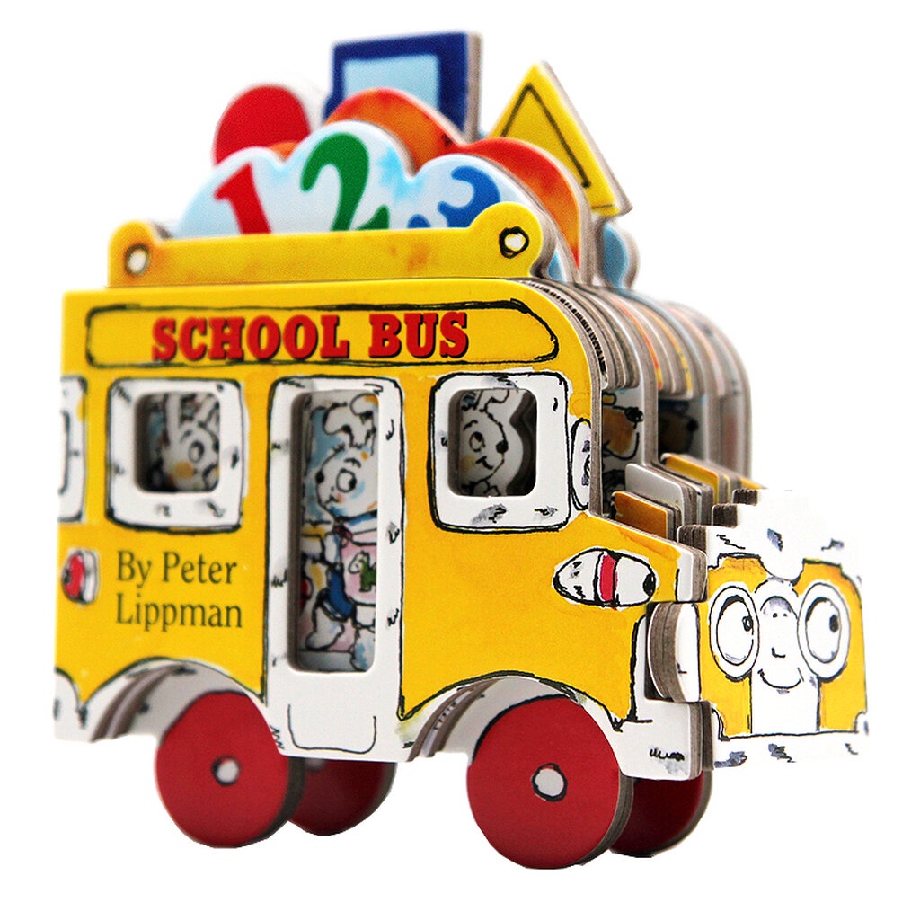[หนังสือ เด็ก] School Bus Mini Board Book By (author) Peter Lippman ...