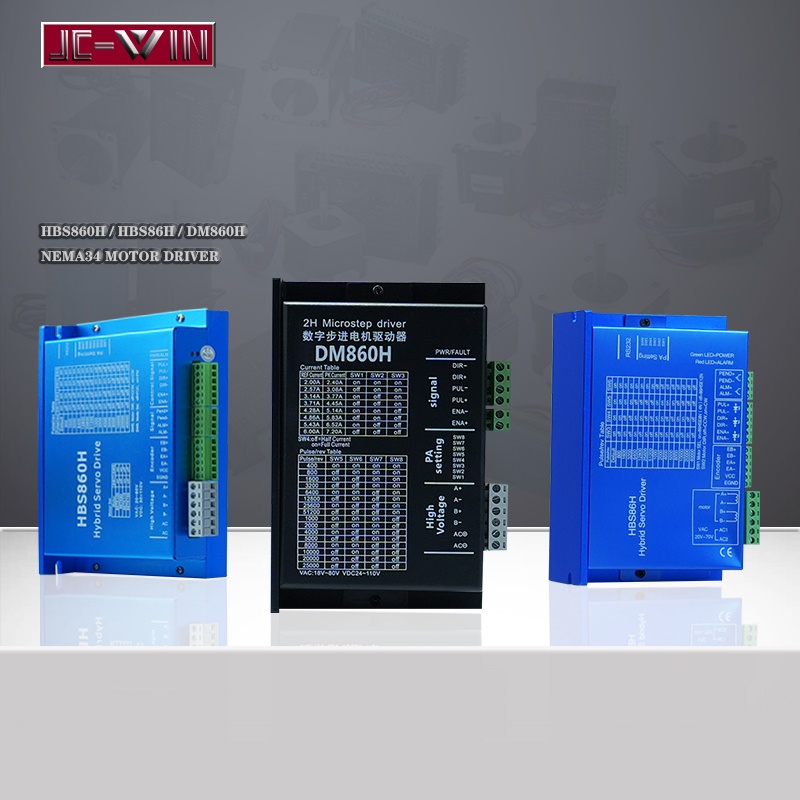 JCWIN Dm860 Driver / HBS860H Digital Stepper Motor Driver พร้อมพัดลม ...