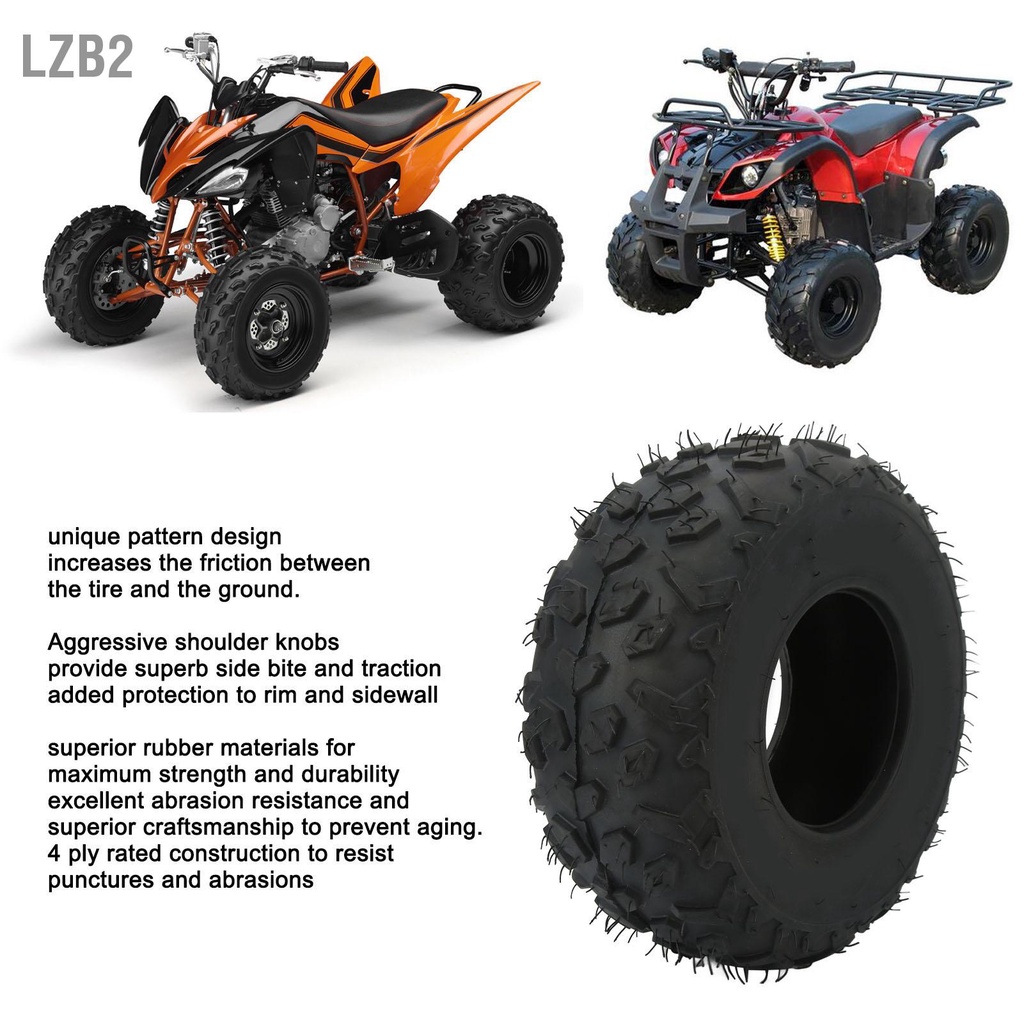 LZB2 145/70‑6 ยางไม่มียาง 24PSI ด้านหน้าด้านหลังสำหรับ Baja Blitz Dirt Bug Doodle Motovox MBX10 ...