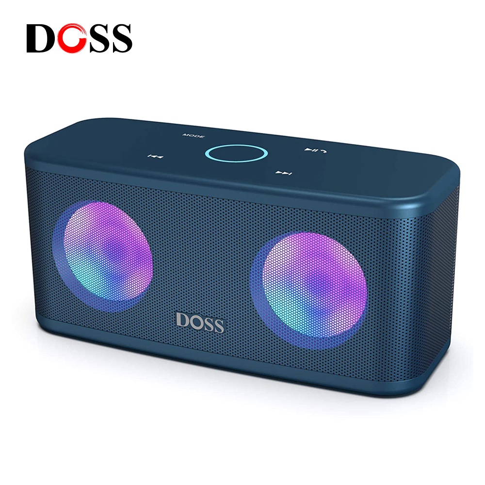Doss ลําโพงบลูทูธไร้สาย TWS แบบพกพา สําหรับคอมพิวเตอร์ PC | Shopee Thailand