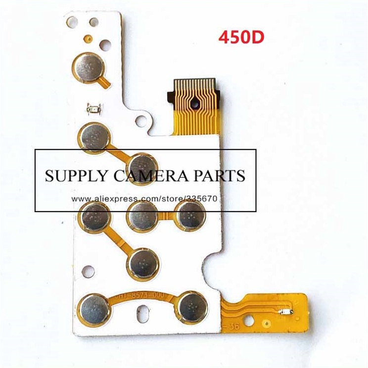 แป้นพิมพ์ปุ่ม Flex Cable Board สําหรับ Canon EOS 450D 550D 1100D 1500D ...