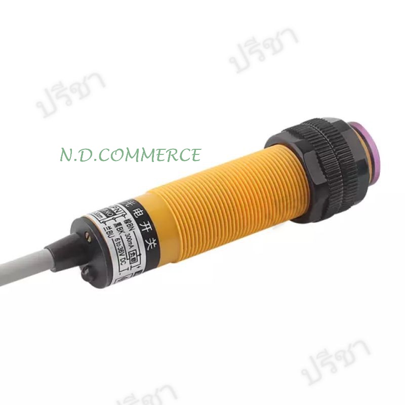 ถูก! เซ็นเซอร์ตรวจจับวัตถุ E3F-DS30C4 proximity switch DC 6-36V 3 Wire NPN IR Photoelectric ...