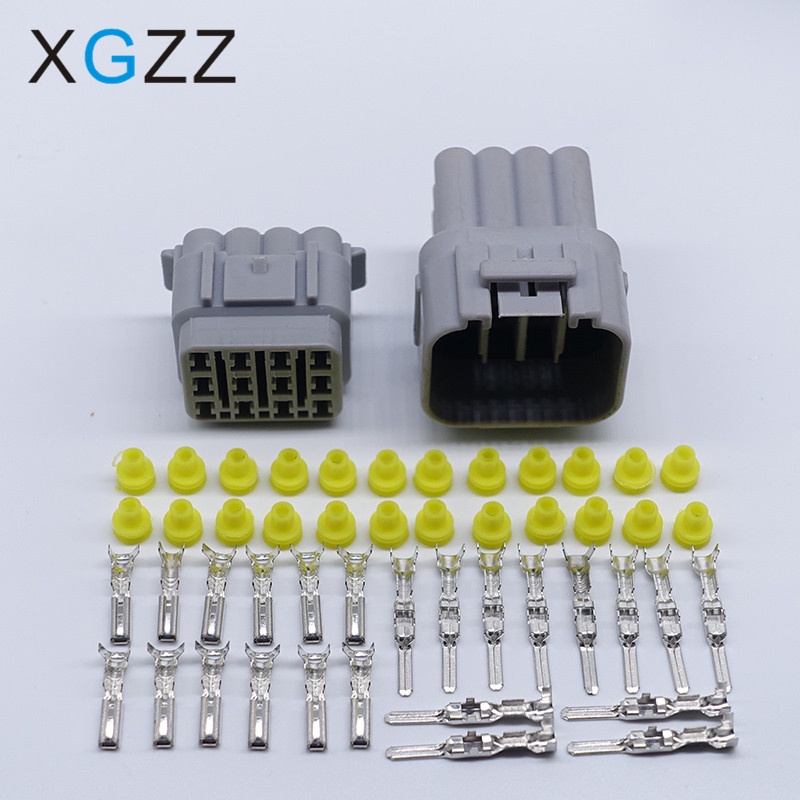 Furukawa 12 Pin FW-C-12M-B FW-C-12F-B ชายหญิงกันน้ําสายไฟปลั๊กตัวเชื่อม ...