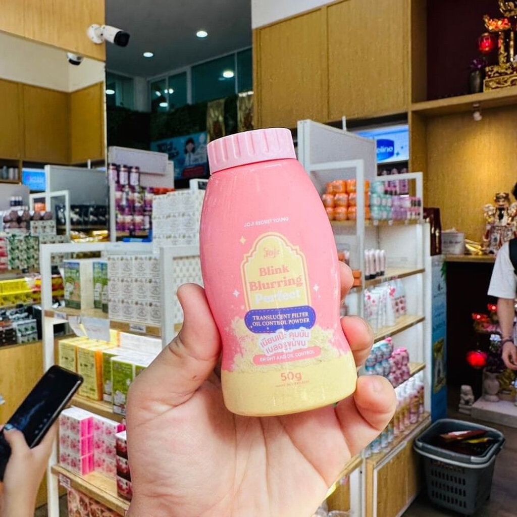 JOJI แป้งฝุ่น คุมมัน Blink Blurring Perfect 50g Translucent Filter Oil ...