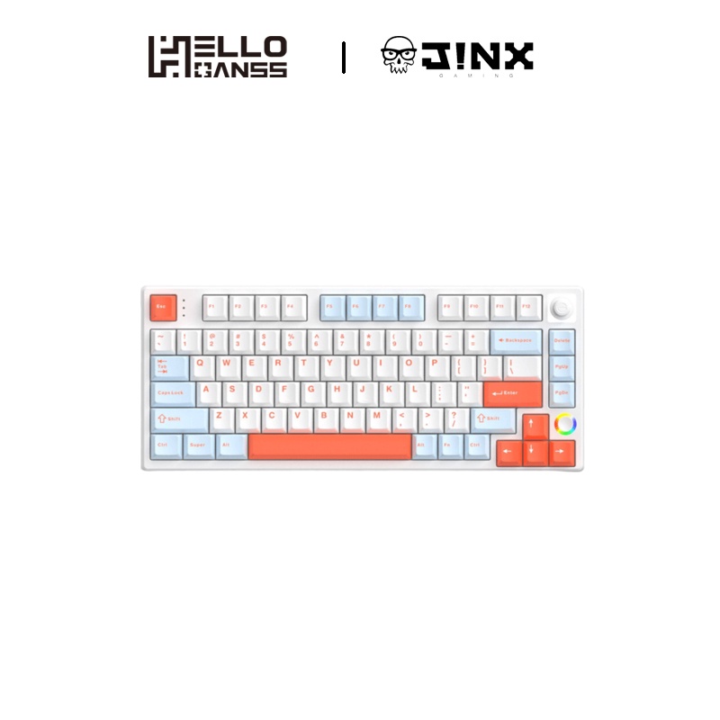 Hello Ganss HS75T คีย์บอร์ดไร้สาย - ประกันศูนย์ 3 เดือน | Shopee Thailand
