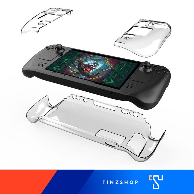 PGTECH GP-802/806 Steam Deck silicone case/Crystal Case Black & Crystal color | Shopee Thailand