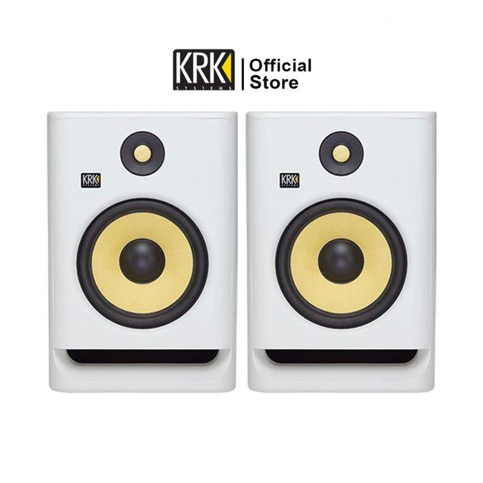 KRK Rokit RP7 G4 (ต่อคู่) White ลำโพงสตูดิโอ ลำโพงมอนิเตอร์ studio ...