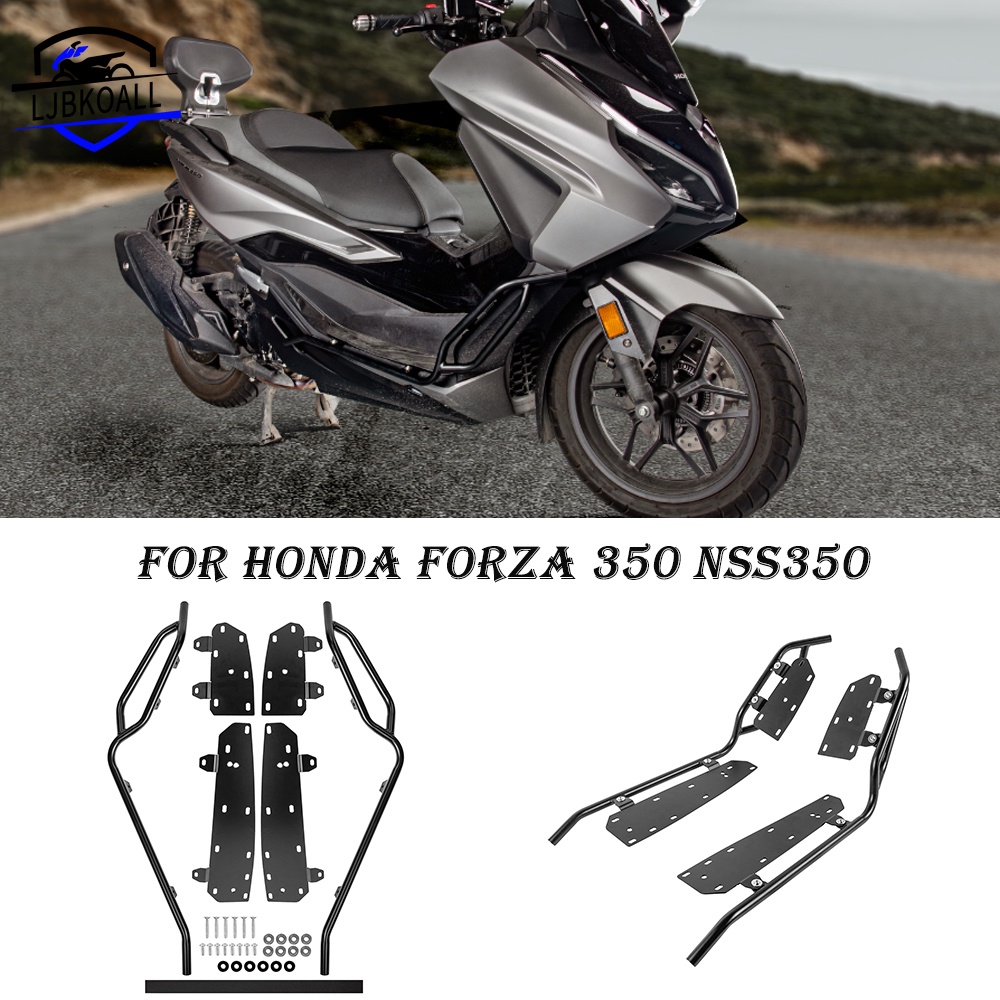 Ljbkoall NSS350 กันชนเครื่องยนต์ สําหรับรถจักรยานยนต์ Honda Forza 350 NSS 350 2021 2022 2023 ...