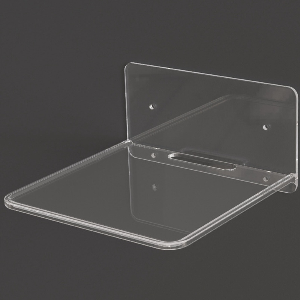 Family Shorage Router Shelf Mount Transparent Wall ชั้นวางของสำหรับ ...
