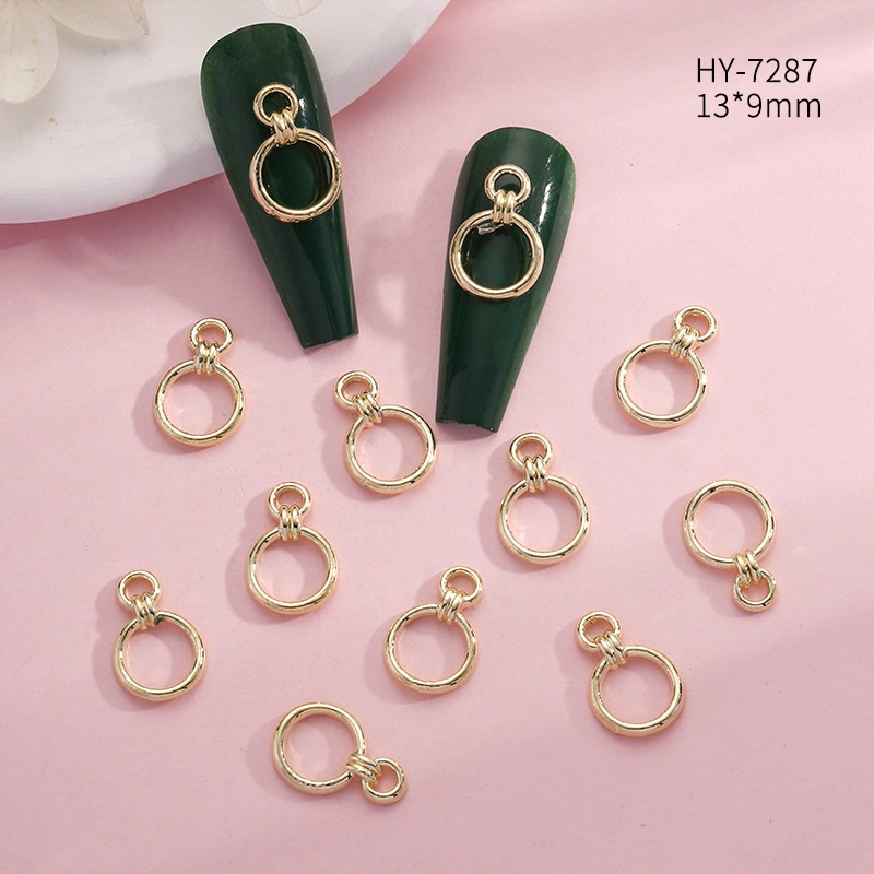 ใหม่ เครื่องประดับตกแต่งเล็บ โลหะถัก อัลลอย | Shopee Thailand