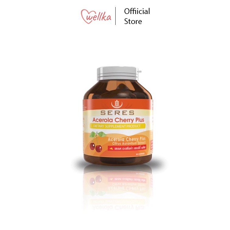 Seres เซเรส Acerola Cherry Plus อะเซโรล่า เชอร์รี่ พลัส VitaminC วิตามินซี 30 แคปซูล | Shopee ...