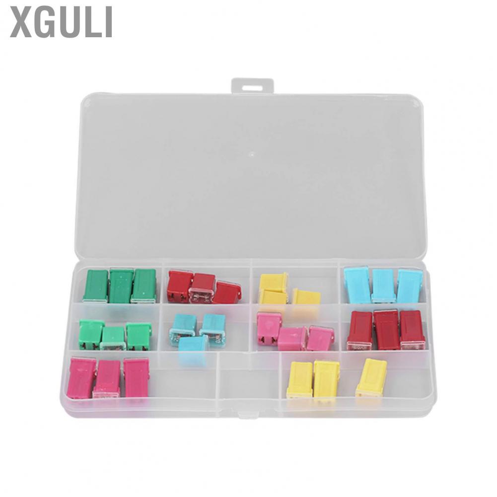 Xguli Automotive Fuses Kit Flame Retardant Box Shaped Fuses Easy ...