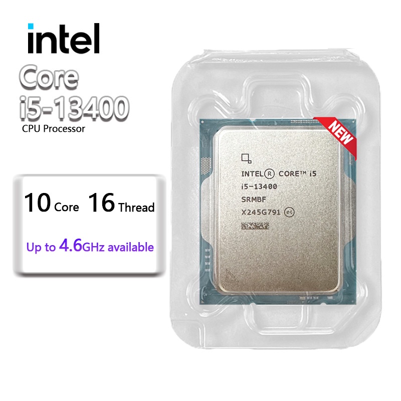 โปรเซสเซอร์ CPU Intel Core i5 13400 i5-13400 2.5 GHz 10 Core 16 Thread ...