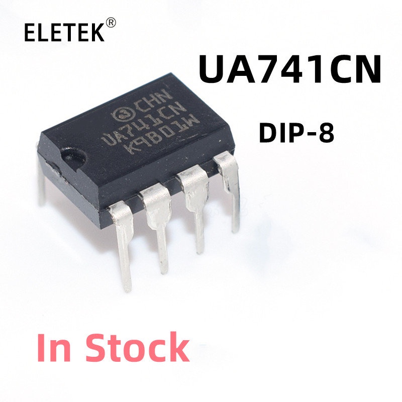 ชิปเครื่องขยายเสียง UA741CN UA741 UA741CP DIP-8 20 ชิ้น | Shopee Thailand