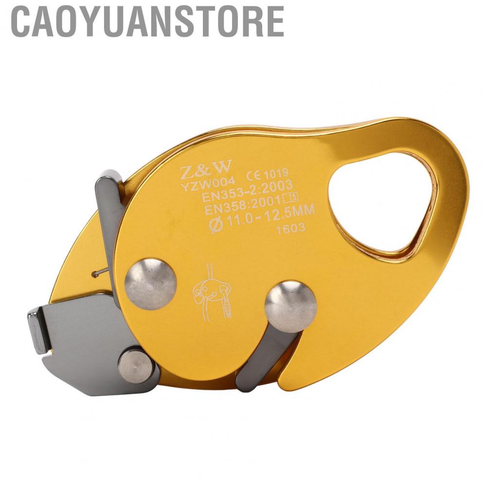 Caoyuanstore Rope Grabber Outdoor Rope Grab Fall Protection for Aerial ...