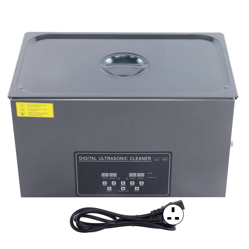 Gemini308 30L Degassing Ultrasonic Cleaner เครื่องทำความสะอาดสแตนเลส ...
