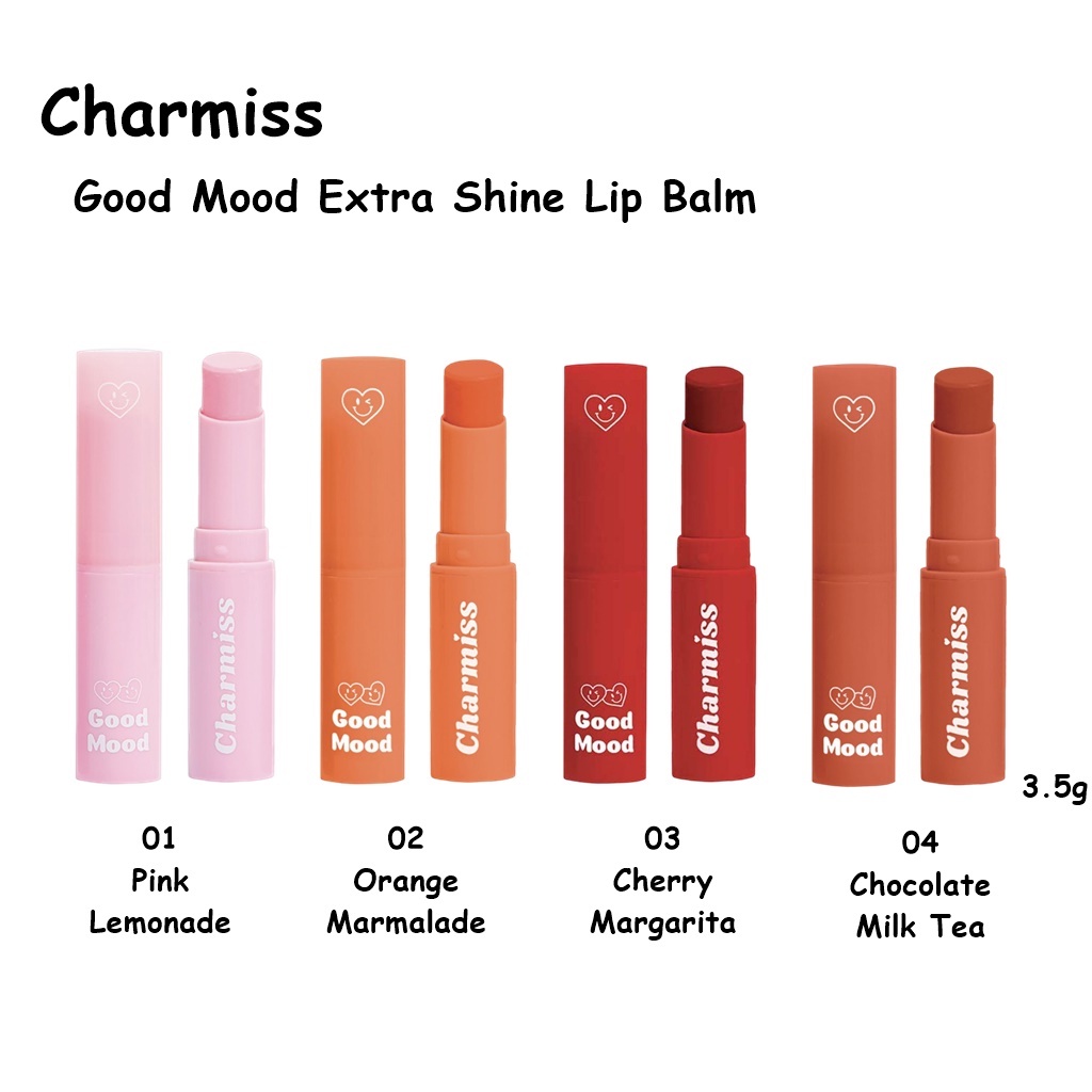 Charmiss Good Mood Extra Shine Lip Balm 3.5g ชาร์มิส ลิป บาล์มกระจก 4 ...