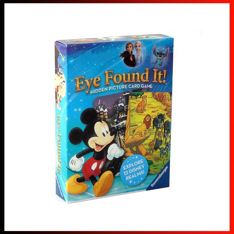 Disney Eye Found It! การ์ดเกมซ่อนรูปภาพ การ์ดสังเกตเด็ก | Shopee Thailand