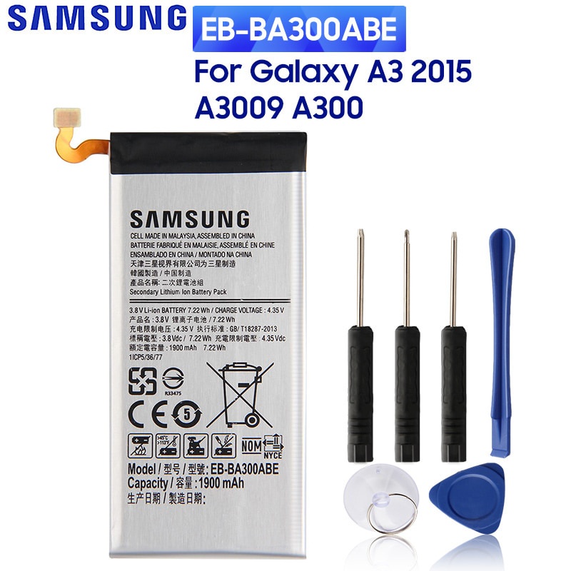 SAMSUNGแบตเตอรี่ทดแทนEB-BA500ABEสำหรับSamsung GALAXY A5 2015 SM-A500 ...