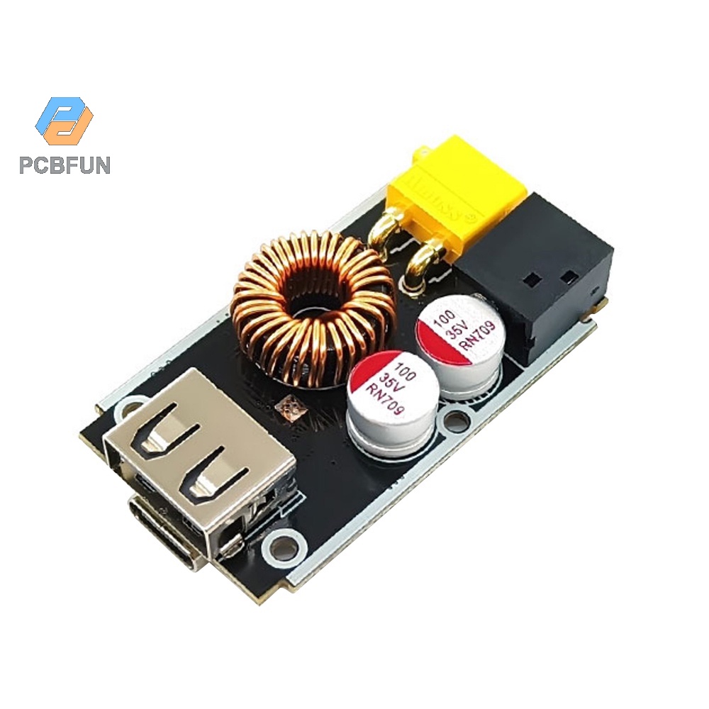 Pcbfun โมดูลชาร์จเร็ว 9v-35v 65w รองรับ Qc2 3 4.0 Pd2.0 3.0 pps ... Pcbfun โมดูลชาร์จเร็ว 9v-35v 65w รองรับ Qc2 3 4.0 Pd2.0 3.0 pps ...