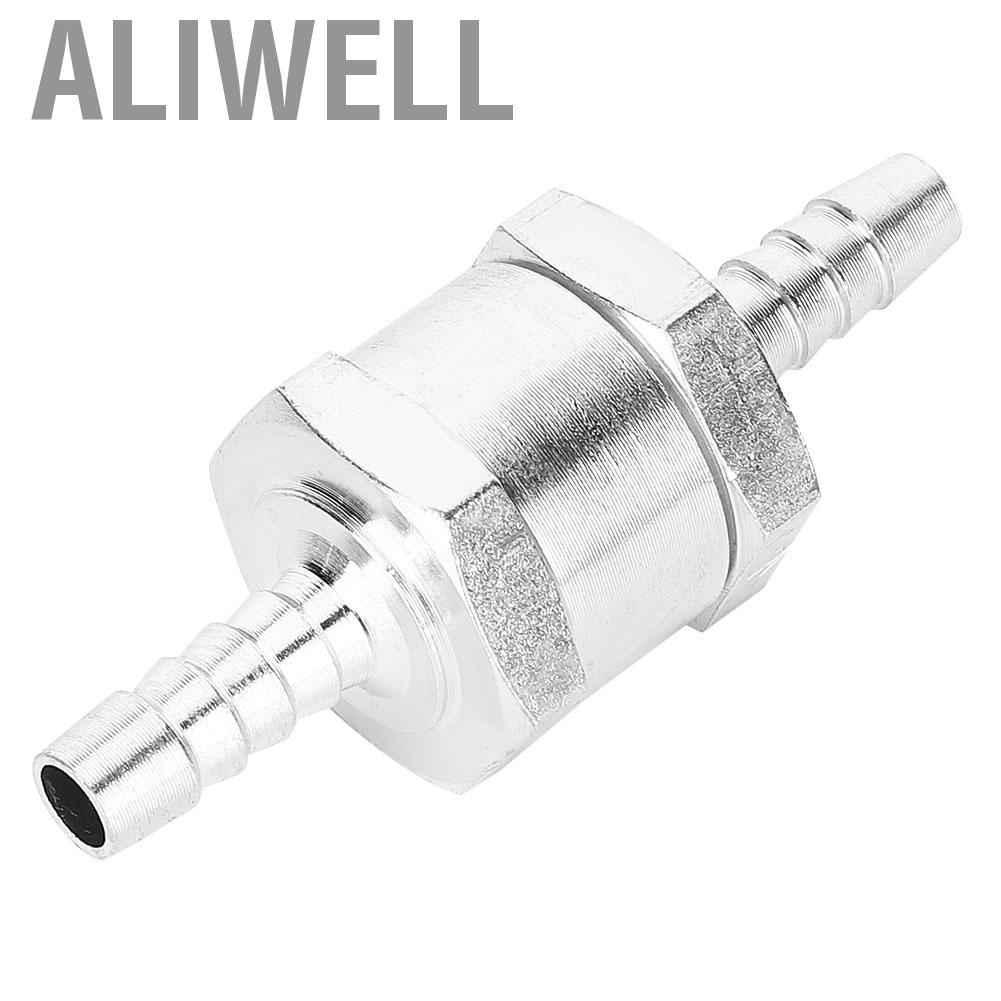 Aliwell Professional Aluminium Fuel Non Return Check Valve One Way ...