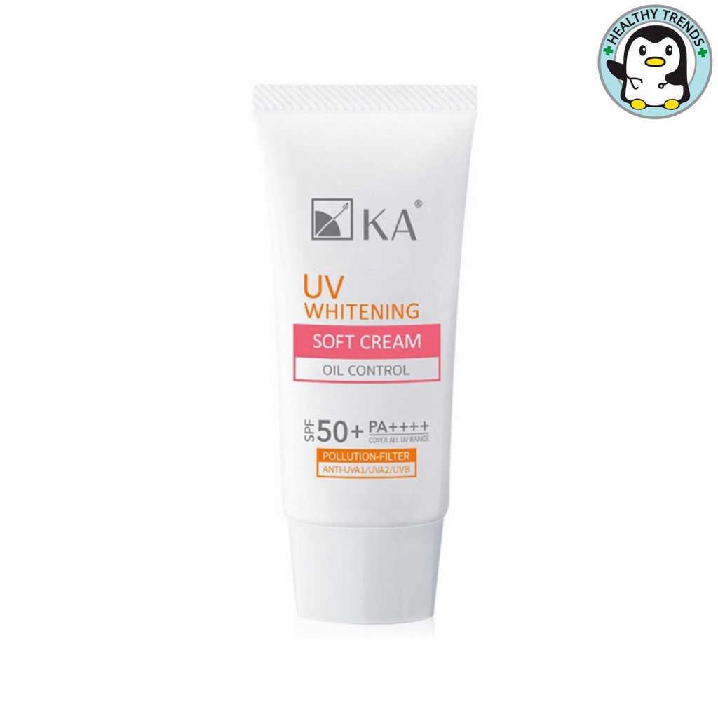 KA UV WHITENING SOFT CREAM SPF 50+ PA++++ / เคเอ ยูวี ไวท์เทนนิ่ง ซอฟ ครีมกันแดด 40 g. [HT ...