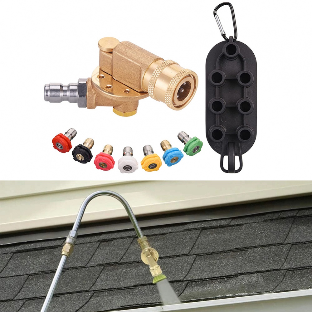 【COLORFUL】Spray Nozzles 1/4\" Quick Connect Plug 7Pcs Spray Nozzles ...