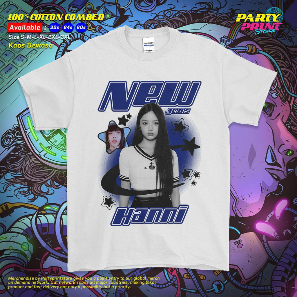 Kaos Newjeans กางเกงยีน Hanni Y2K Kpop 7 สําหรับผู้ชาย | Shopee Thailand
