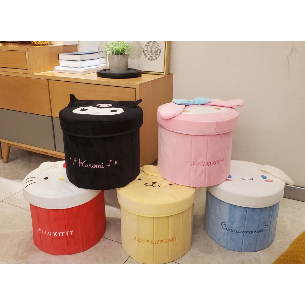 [Haroro] กล่องเก็บของ รูปการ์ตูน Hello Kitty Kuromi Cinnamoroll ขนาด 30 ...