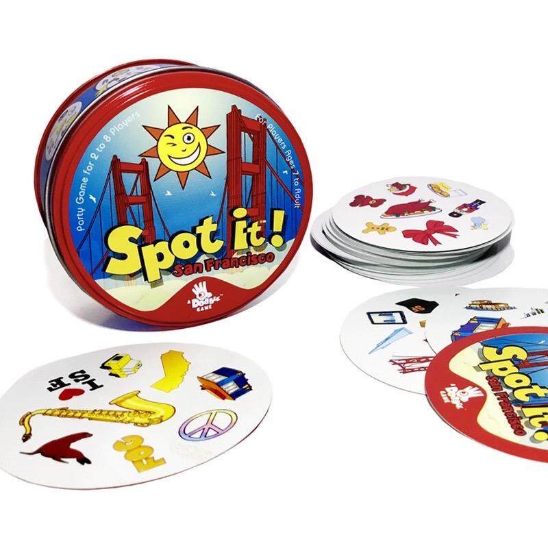 dobble spot it card เกมของเล่น เกมจับคู่ภาพ เกมการ์ด บอร์ดเกม เกี่ยวกับ ...