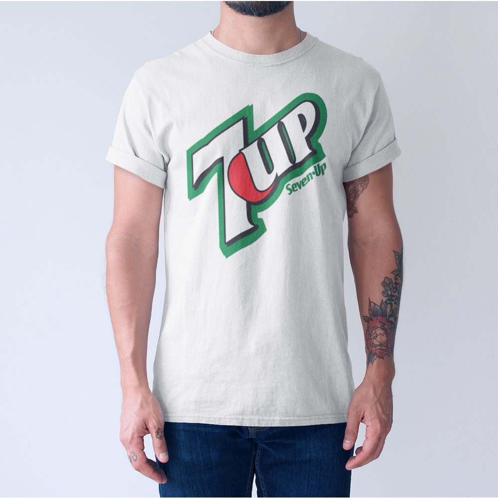 A QGเสื้อยืด Unisex รุ่น 7Up Edition T-Shirt สวยใส่สบายแบรนด์ Khepri ...