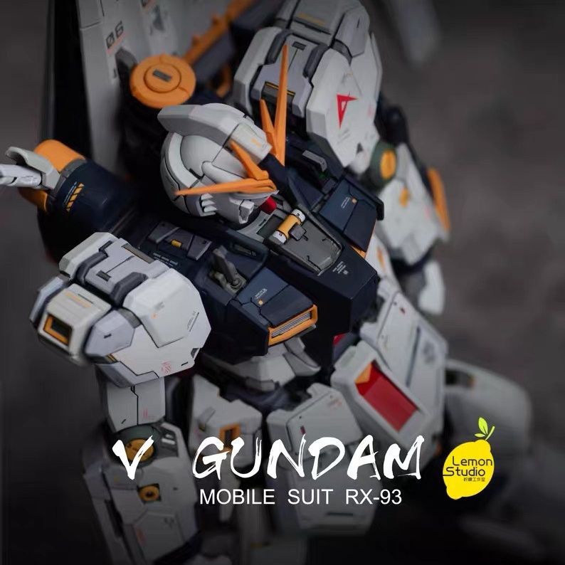 ของแท้ [Lemon Studio/Lemon Studio] กันดั้มเรซิ่น 1/144 RG Niu Gundam GK ...
