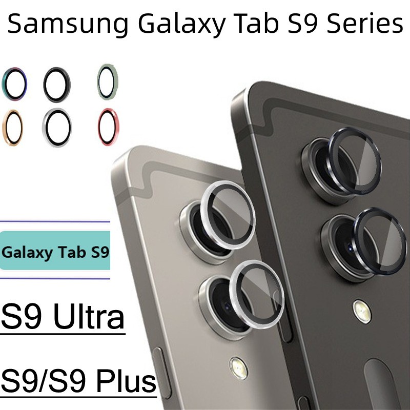 กระจกนิรภัยกันรอยเลนส์กล้อง แบบโลหะ สําหรับ Samsung Galaxy Tab s9 Plus 2023 SM-X810 X816 X818 ...