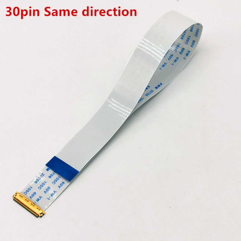 สายเคเบิลหน้าจอ LCD FPC เป็น IPEX 20454 0.5 มม. 40 pin EDP 30 pin EDP 20455 I-PEx 1/2 Lane EDP ...