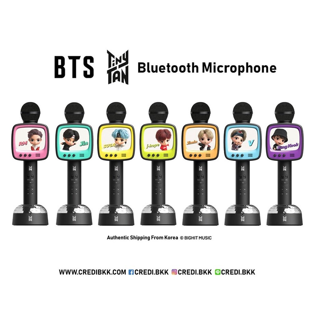 BTS Tinytan Bluetooth Microphone | Shopee Thailand