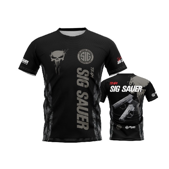 ใหม่ สุดยอดคอลเลคชั่น เสื้อยืดผ้าพิมพ์ TEAM SIG SAUER เนื้อผ้าใส่สบาย ...