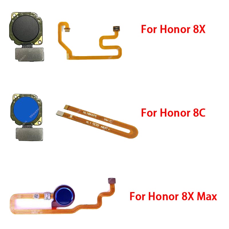 สําหรับ Huawei Honor 8C 8X 8X Max Original โมดูลลายนิ ้ วมืออะไหล ่ | Shopee Thailand