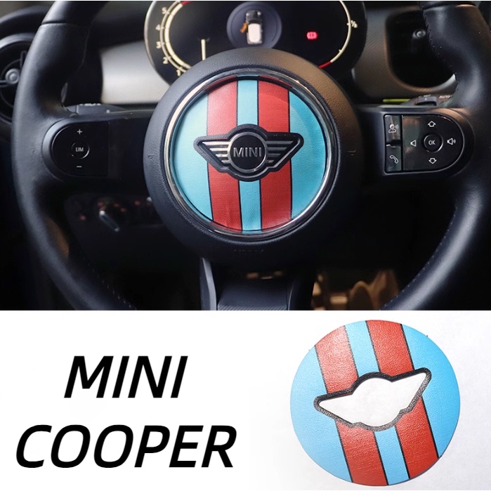 MINI COOPER steering wheel sticker COUNTRYMAN CABRIO Paceman JCW ...