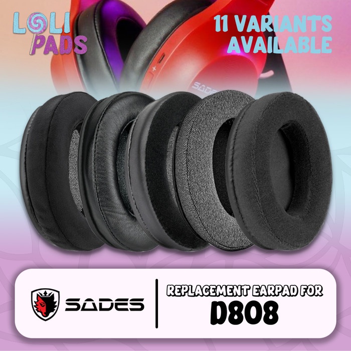 แผ่นรองหูฟังโฟม Sades D808 D 808 D-808 Pad Foam Earcup | Shopee Thailand