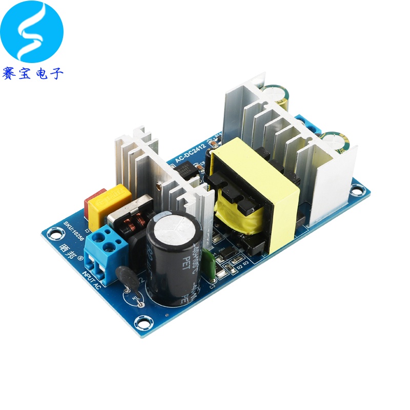 220V ถึง 24V โมดูลแยก Switching Power Board AC-DC DC แรงดันไฟฟ้าตัวควบคุมแหล่งจ่ายไฟ Bare Board ...