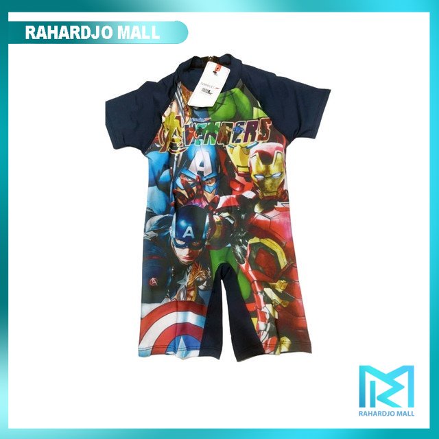 ชุดว่ายน้ําเด็กอนุบาล โรงเรียนประถม ตัวละคร Marvel superhero Official ...