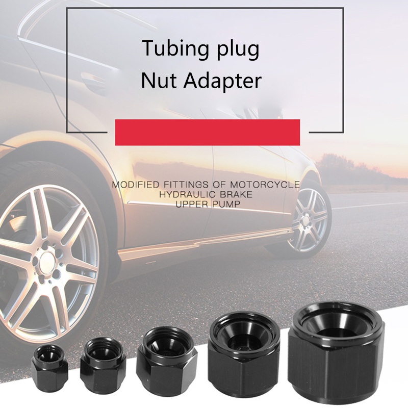 Edb* AN4 AN6 AN8 AN10 AN12 อะแดปเตอร์หญิง Flare End Plug Tube Nut ...