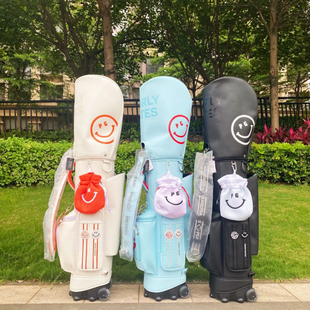 ใหม่ กระเป๋ากอล์ฟ PG ล้อลาก วัสดุ PU กันน้ํา สําหรับผู้ชาย และผู้หญิง ...