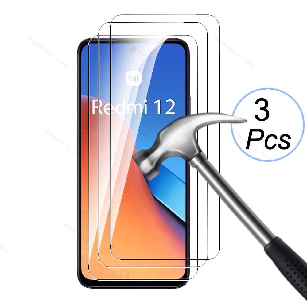 ฟิล์มกระจกนิรภัยกันรอยหน้าจอ สําหรับ Xiaomi Redmi 12 4G 2023 Redmy ...