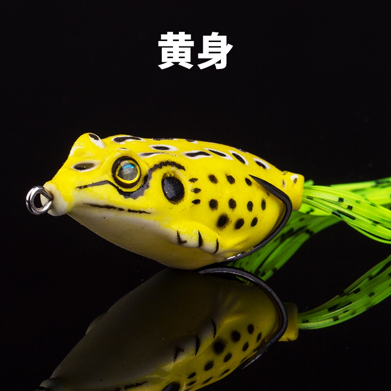 Umpan Katak เหยื่อตกปลา รูปกบกระโดด แบบนิ่ม ขนาด 3 ซม. 3 กรัม | Shopee ...