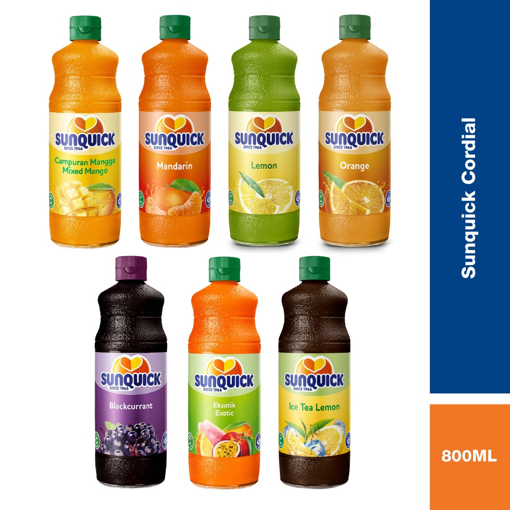 ซันควิก (SUNQUICK) ซันควิกชนิดเข้มข้น 800 มล | Shopee Thailand