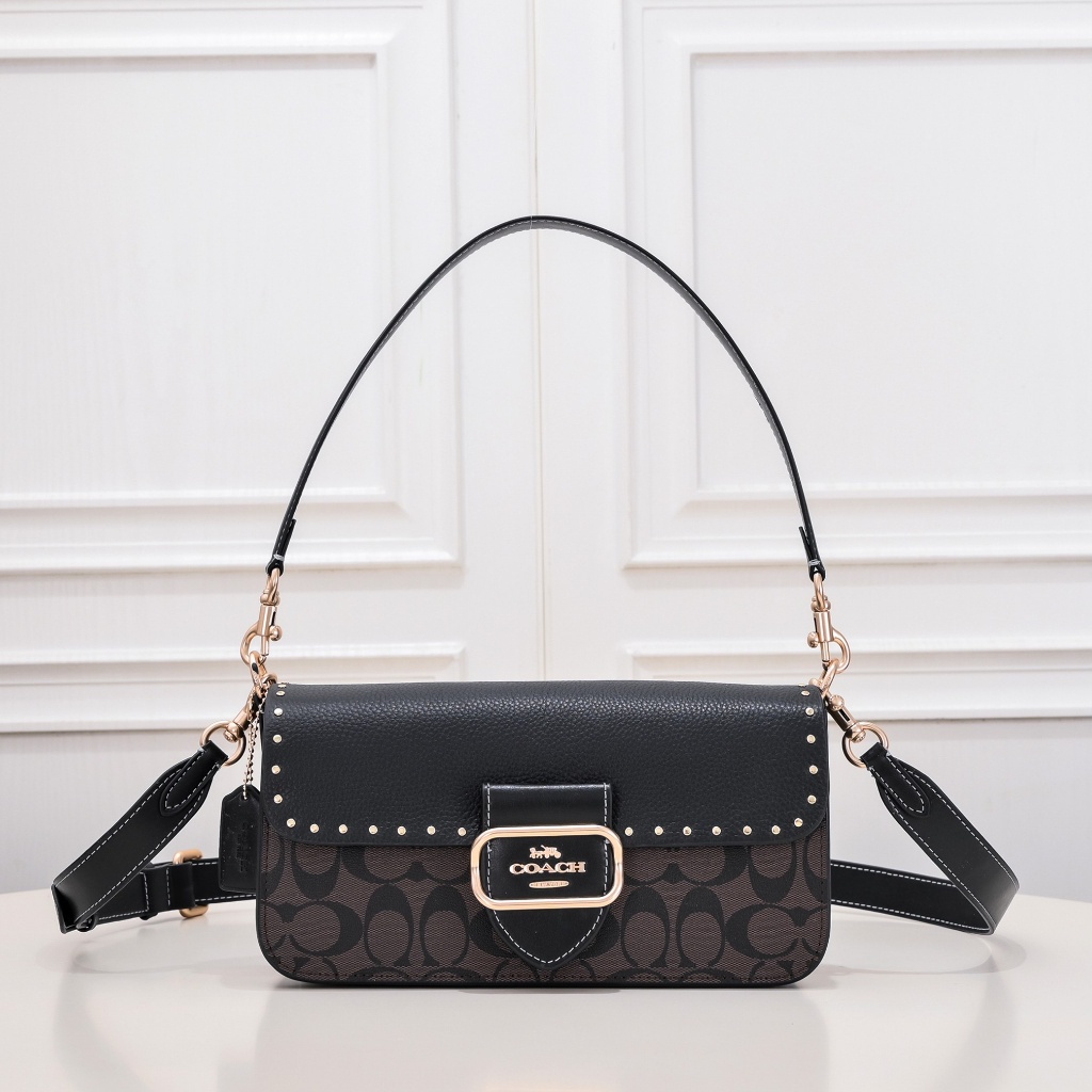 Morgan ch506 CE562 ch137 กระเป๋าทรงสี่เหลี่ยมเล็กสำหรับสุภาพสตรี COAC H ...