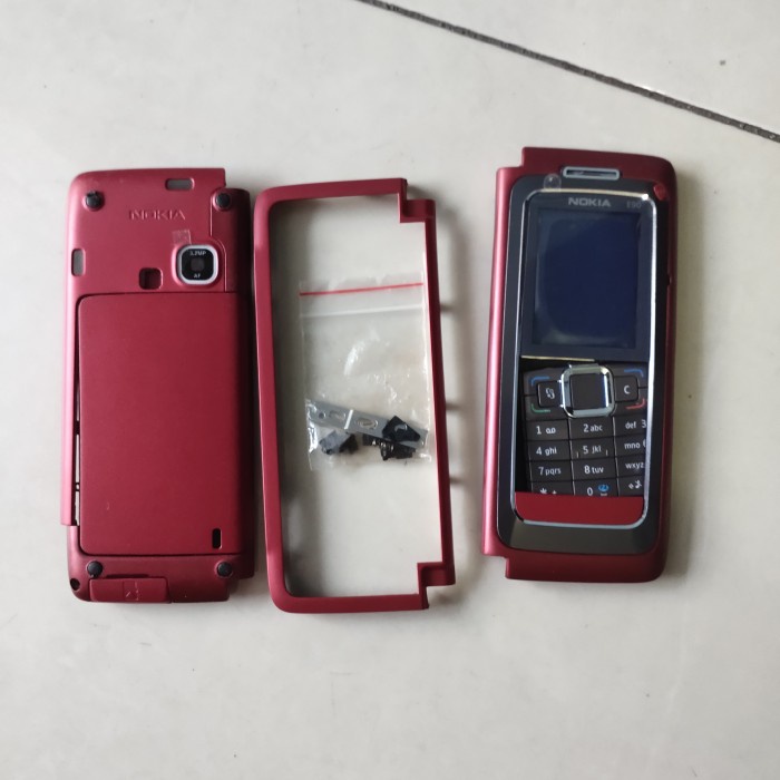 Merah เคส Nokia E90 สีแดง ครบชุด | Shopee Thailand